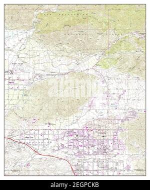 Yucaipa, California, map 1967, 1:24000, United States of America by ...