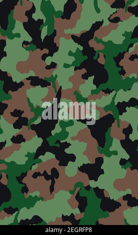 Military camouflage texture khaki print background - Vector ...
