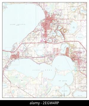 Eustis, Florida, map 1966, 1:24000, United States of America by ...