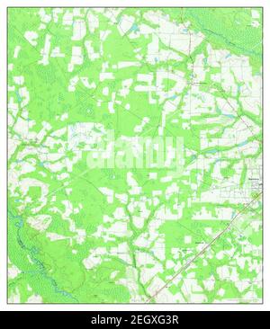 Blackshear East, Georgia, map 1971, 1:24000, United States of America ...