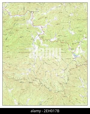 Suches, Georgia, map 1950, 1:24000, United States of America by ...