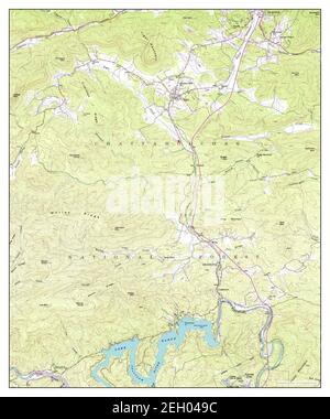 Tiger, Georgia, map 1957, 1:24000, United States of America by Timeless ...
