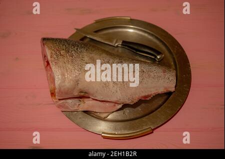 fathead minnow fish fresh. Fresh Fathead Fish. Piece of raw fish Stock ...