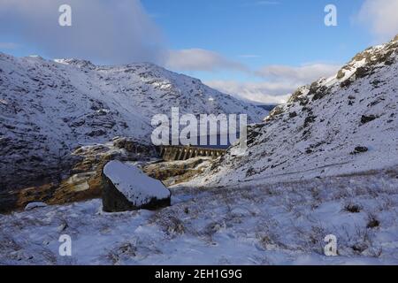 Loch Sloy Dam was built in 1945. The labour force included some German ...