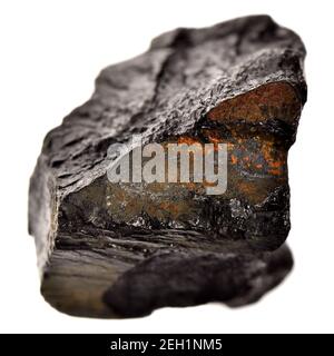 Cannel Coal - bituminous coal / oil shale. UK Stock Photo - Alamy