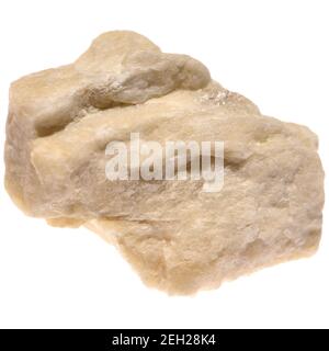 White Feldspar - rock-forming tectosilicate mineral Stock Photo - Alamy