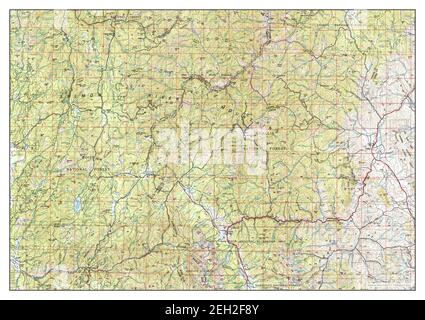 Challis, Idaho, map 1989, 1:250000, United States of America by ...