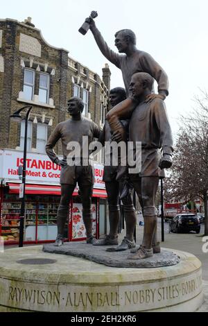 EAST HAM, LONDON - 19TH FEBRUARY 2021: West Ham Supporters Club on ...