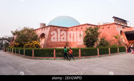 Guwahati, Assam, India - January 2018: A colorful arched gateway in the ...