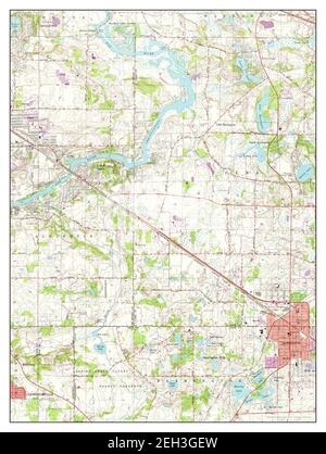 Barrington, Illinois, map 1960, 1:24000, United States of America by ...