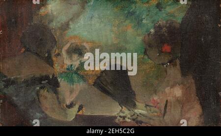 Edgar Degas - The Loge Stock Photo - Alamy
