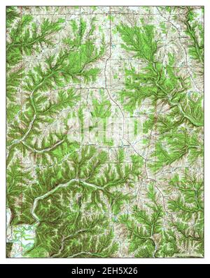 Bennington, Indiana, map 1971, 1:24000, United States of America by ...