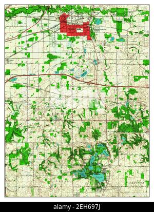 Chesterton, Indiana, map 1962, 1:24000, United States of America by ...
