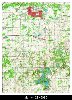 Chesterton, Indiana, map 1962, 1:24000, United States of America by ...