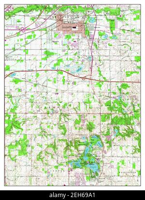 Chesterton, Indiana, map 1962, 1:24000, United States of America by ...