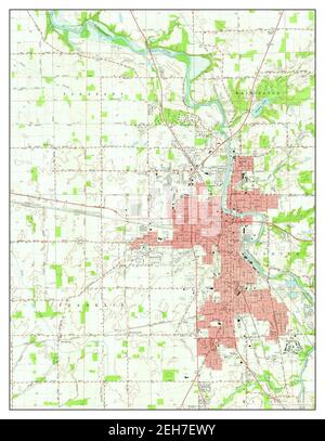 Marion, Indiana, map 1961, 1:24000, United States of America by ...