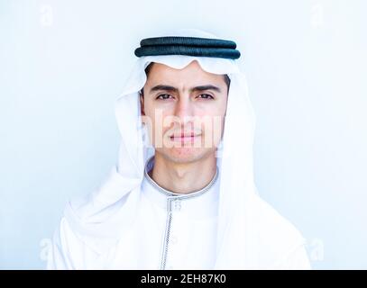 Arabic young man profile picture Stock Photo - Alamy