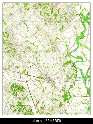 Wheatland, Indiana, map 1958, 1:24000, United States of America by ...