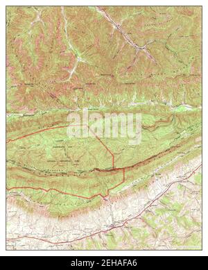 Ewing, Kentucky, map 1946, 1:24000, United States of America by ...