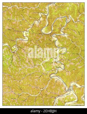Oneida, Kentucky, map 1953, 1:24000, United States of America by ...