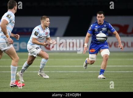Baptiste DELAPORTE of Castres during the Top 14 match between Perpignan ...