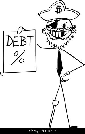 Promissory note concept vector illustration Stock Vector Image & Art ...