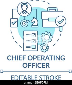 Chief operating officer concept icon Stock Vector Image & Art - Alamy