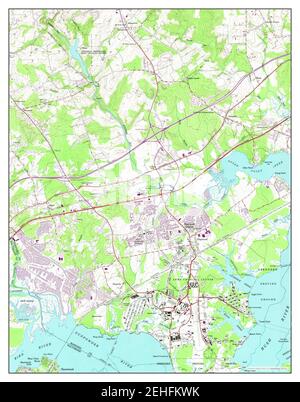 Edgewood, Maryland, map 1949, 1:24000, United States of America by ...
