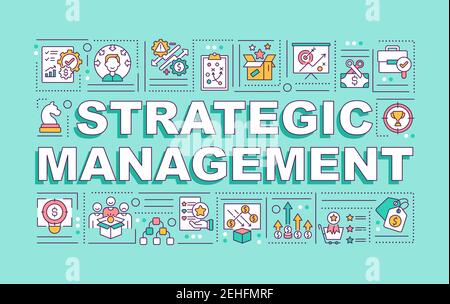 Strategic management word concepts banner Stock Vector Image & Art - Alamy