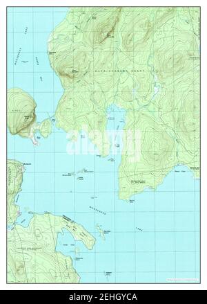 Mount Kineo, Maine, map 1989, 1:24000, United States of America by ...