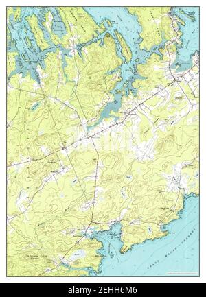 Lubec, Maine, map 1949, 1:24000, United States of America by Timeless ...
