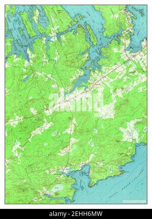 Lubec, Maine, map 1949, 1:24000, United States of America by Timeless ...