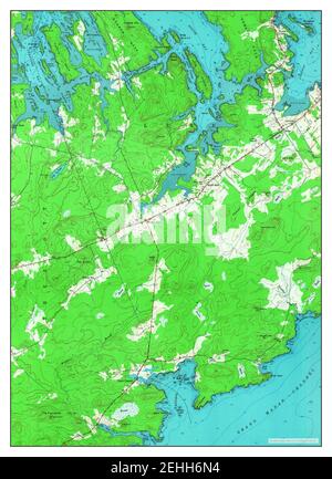 Lubec, Maine, map 1949, 1:24000, United States of America by Timeless ...