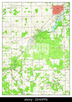 Caro, Michigan, map 1963, 1:24000, United States of America by Timeless ...