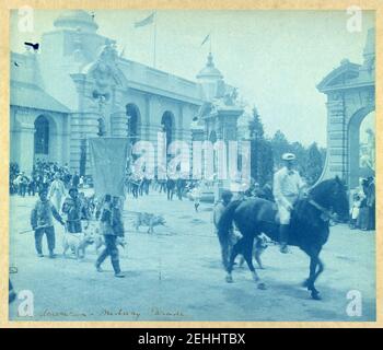 Pan-American midway parade Stock Photo - Alamy