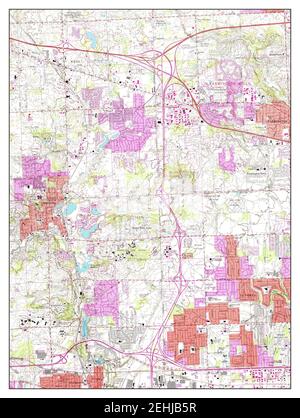 Northville, Michigan, map 1969, 1:24000, United States of America by ...