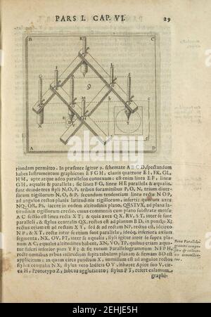 Pantograph by Christoph Scheiner Stock Photo - Alamy