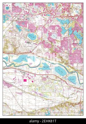 Eden Prairie, Minnesota, map 1967, 1:24000, United States of America by ...