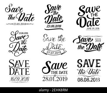 Invitation card for calligraphic text of bride and groom, with vintage ...
