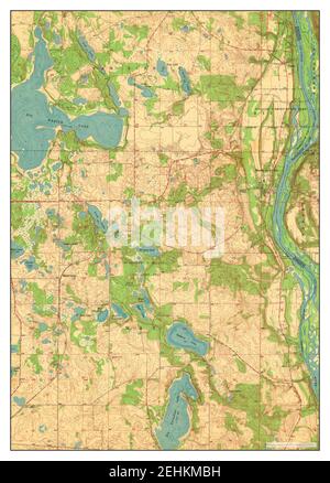 Marine On St Croix, Minnesota, map 1967, 1:24000, United States of ...