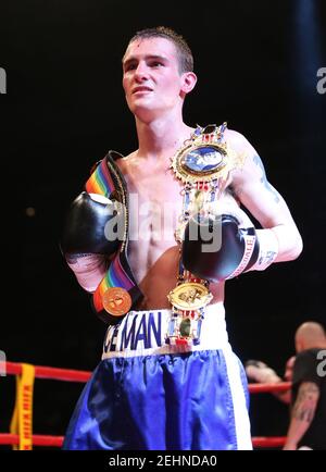 Boxing - British Flyweight Title - Chris Edwards v Shinny Bayaar ...