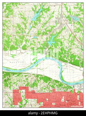 Parkville, Missouri, map 1964, 1:24000, United States of America by ...