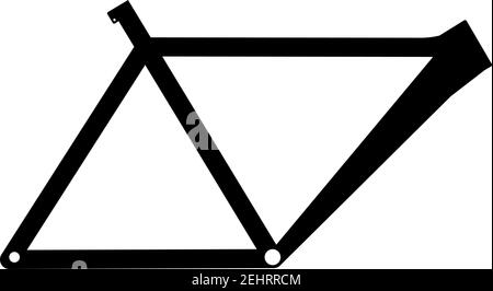 Bike Frame Icon Vector Glyph Illustration Stock Vector Image & Art - Alamy