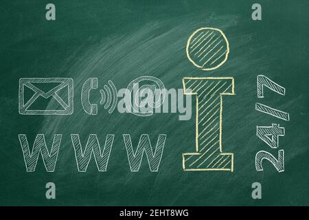 Contact us for more information Stock Photo - Alamy