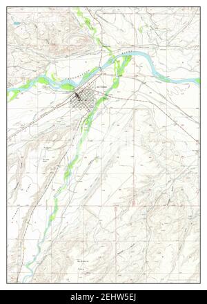 Big Timber, Montana, map 1954, 1:24000, United States of America by ...