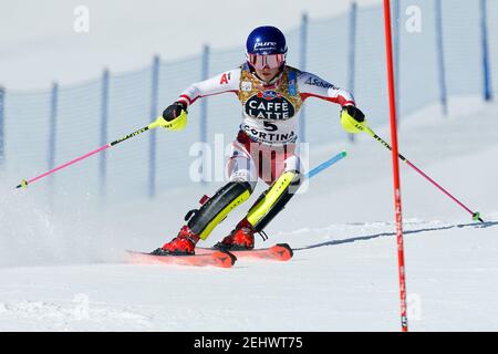 Chiara Mair (AUT) in action during 2021 FIS Alpine World SKI ...