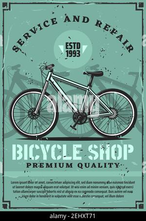 bike repair and shop Stock Vector Image & Art - Alamy