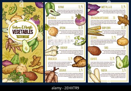 Exotic Vegetables List