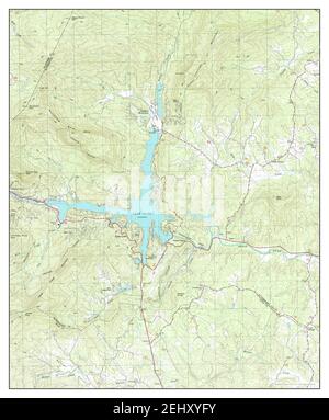 Lake Lure, North Carolina, map 1959, 1:62500, United States of America ...