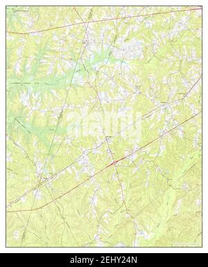 A new map of Carolina , cartographic, Maps, 1695, Lea, Philip, active ...